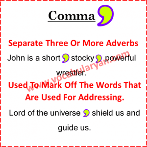 Punctuation Marks with Rules and Examples PDF – VocabularyAN