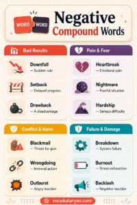 Negative Compound Words: 140+ With Meanings & Examples – VocabularyAN